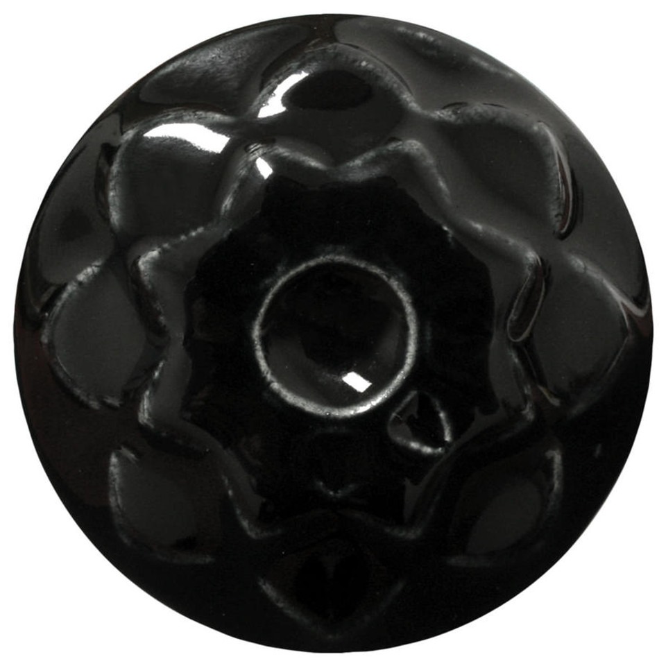 C-1 Obsidian by Amaco - Glaze Combinations | GlazeShare