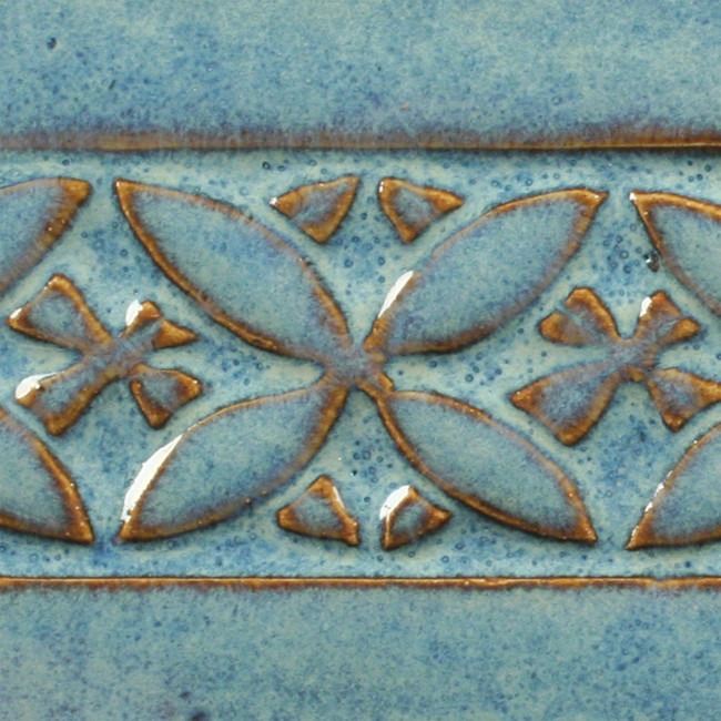 Blue rutile X ancient jasper X oatmeal | glazeshare