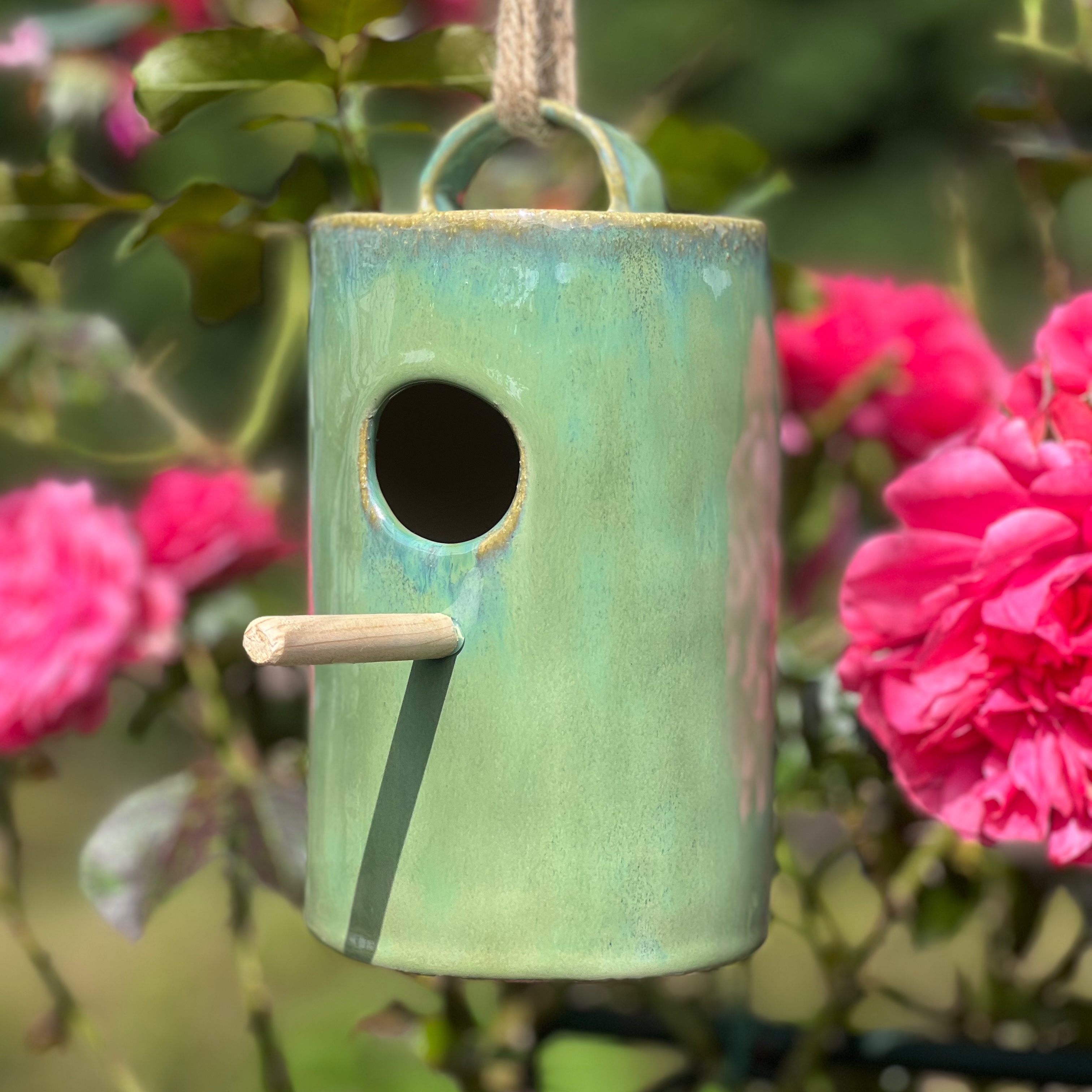 Textured Turquoise with Seaweed and Oatmeal | glazeshare