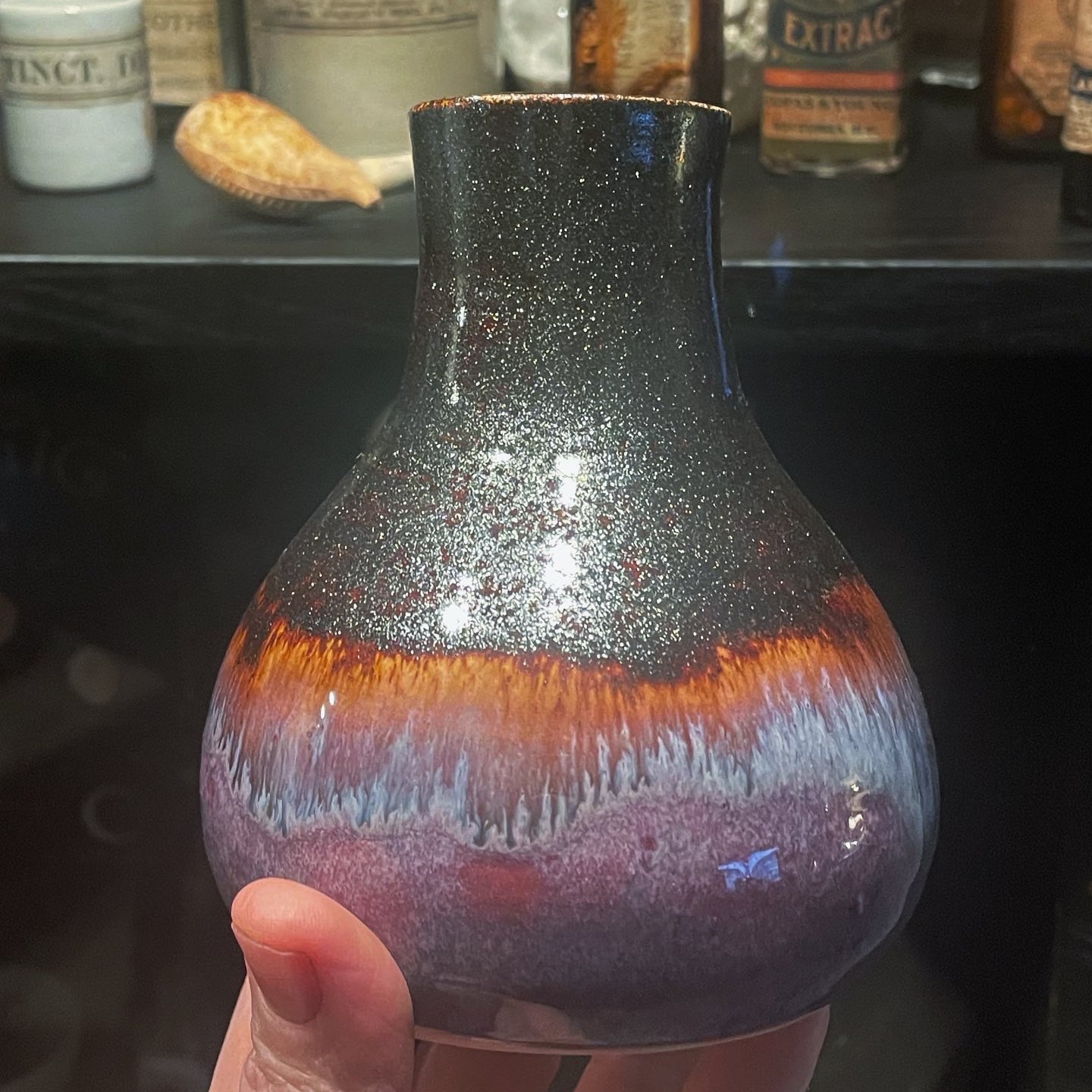 Cosmic tea dust and smoky merlot | glazeshare