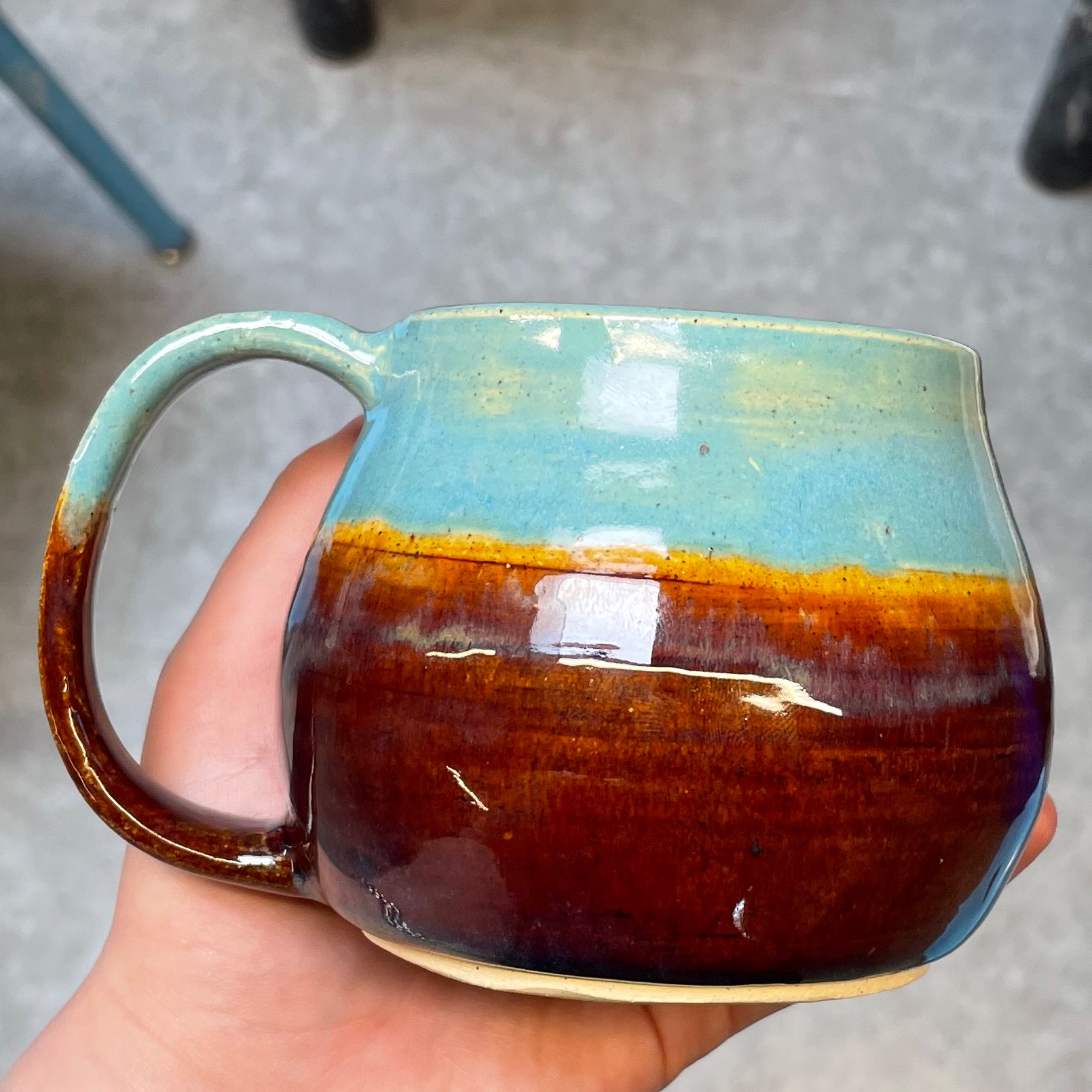 Norse Blue and Root Beer | glazeshare