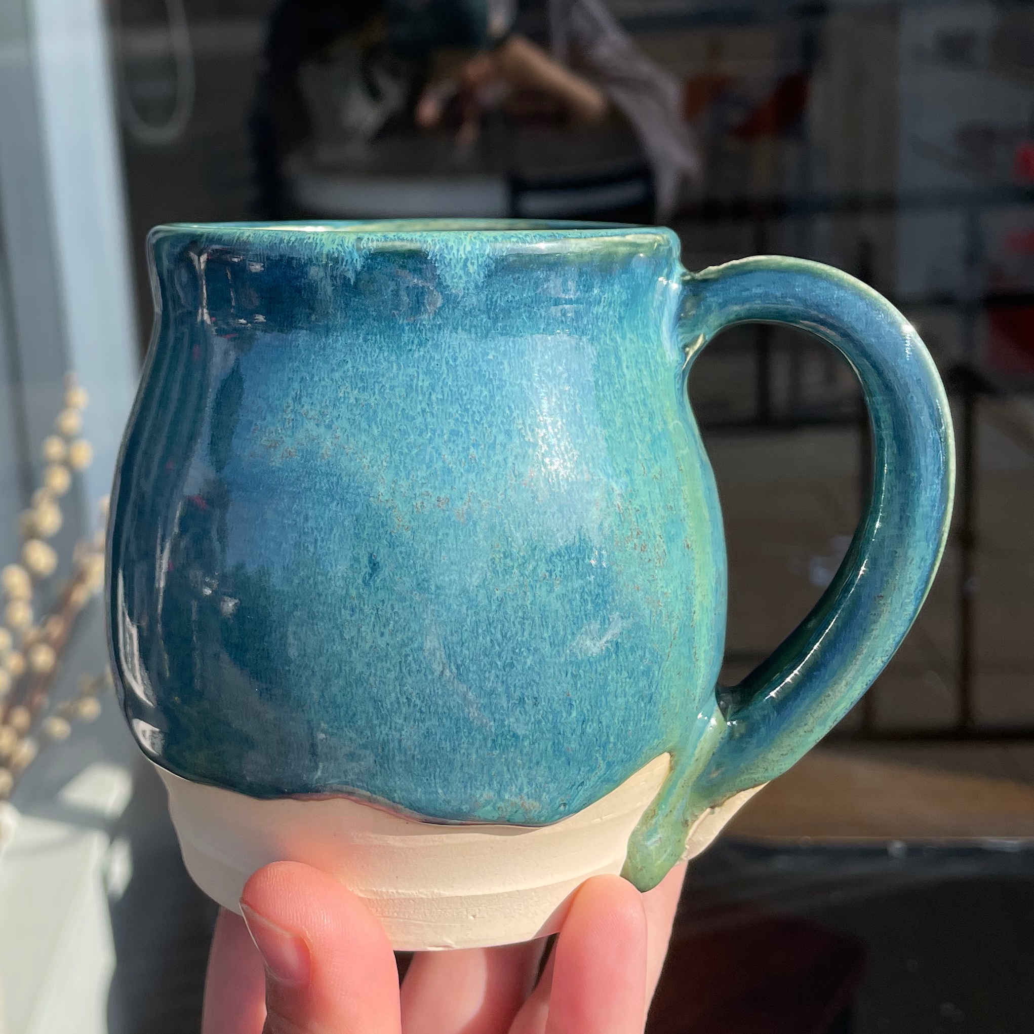 Power Turquoise and Seaweed | glazeshare