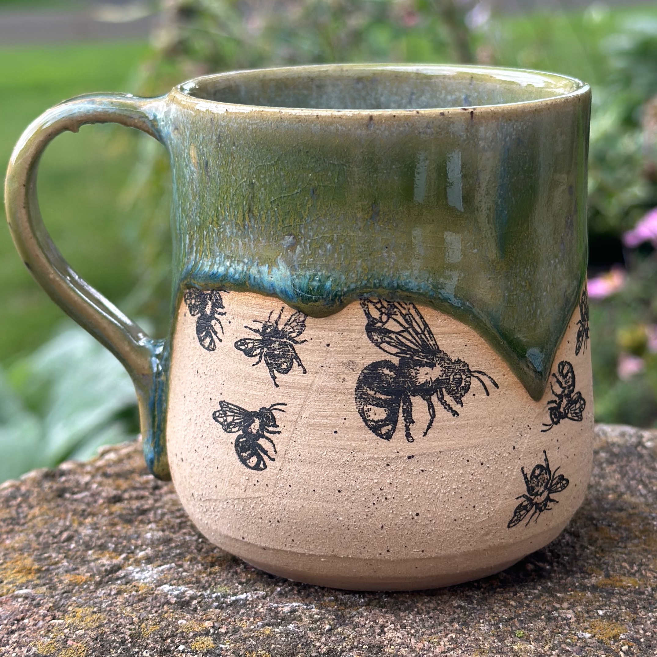 Honey flux under green tea | glazeshare