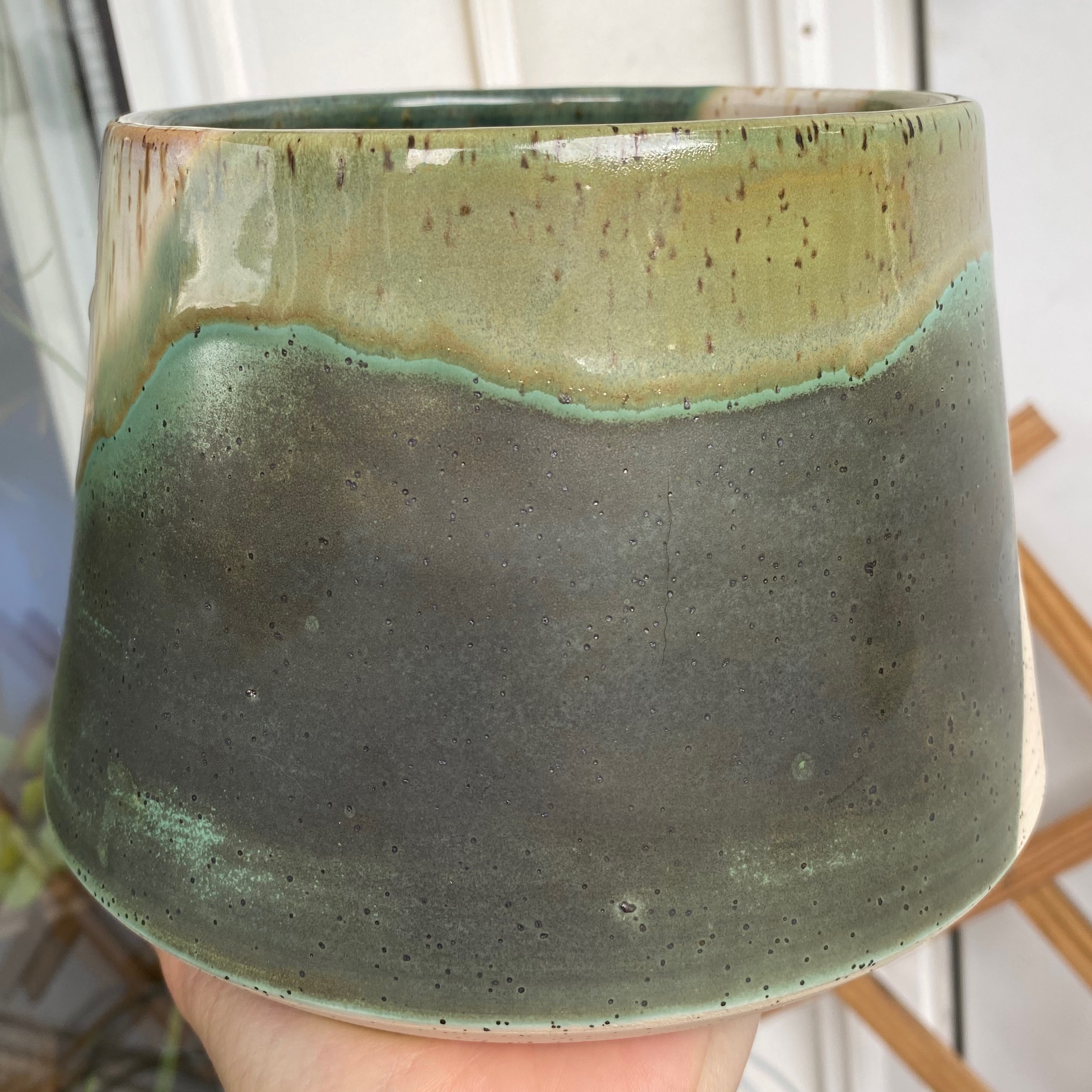 RHC over Art Deco Green | glazeshare