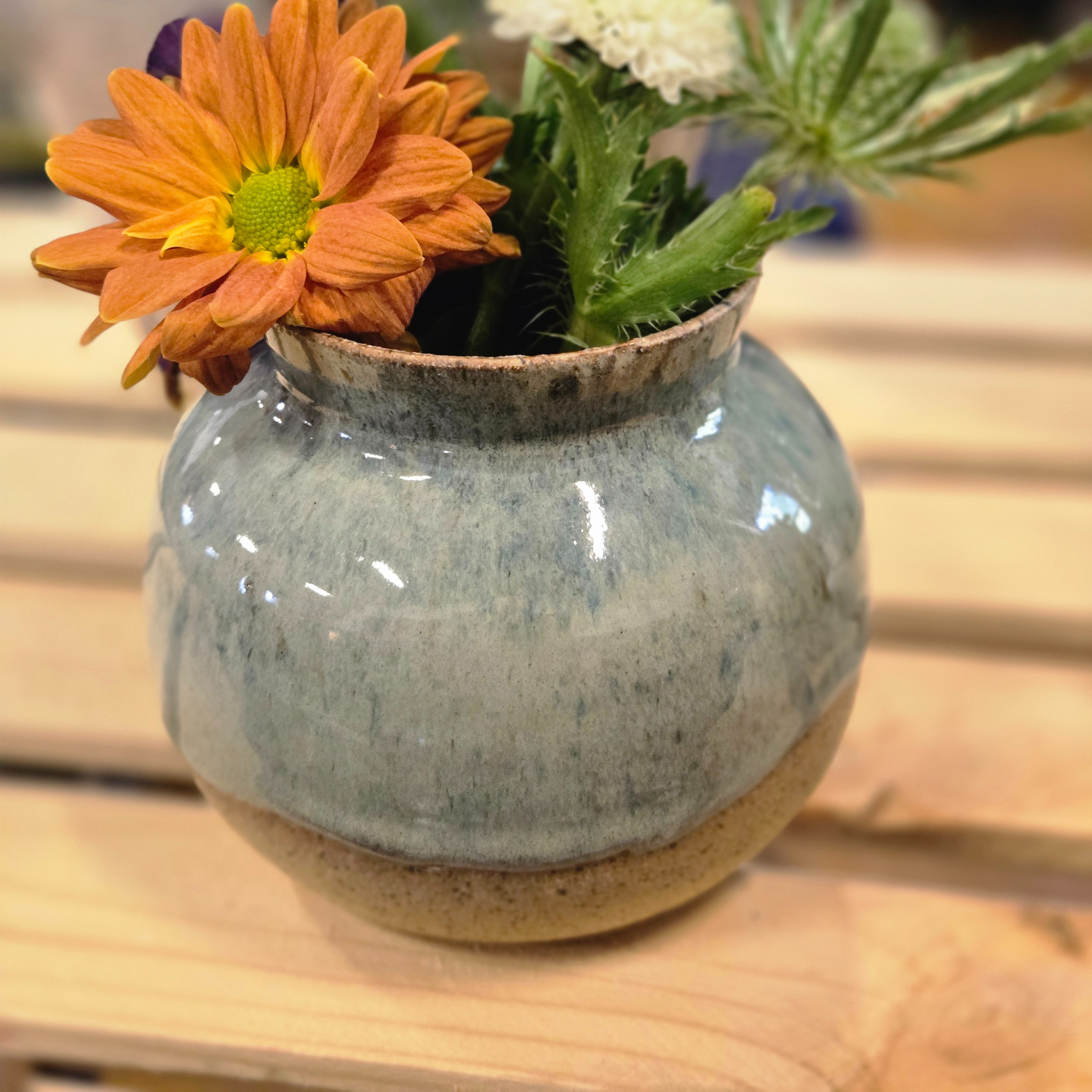 Honey Flux Blue Midnight Textured Turquoise | glazeshare
