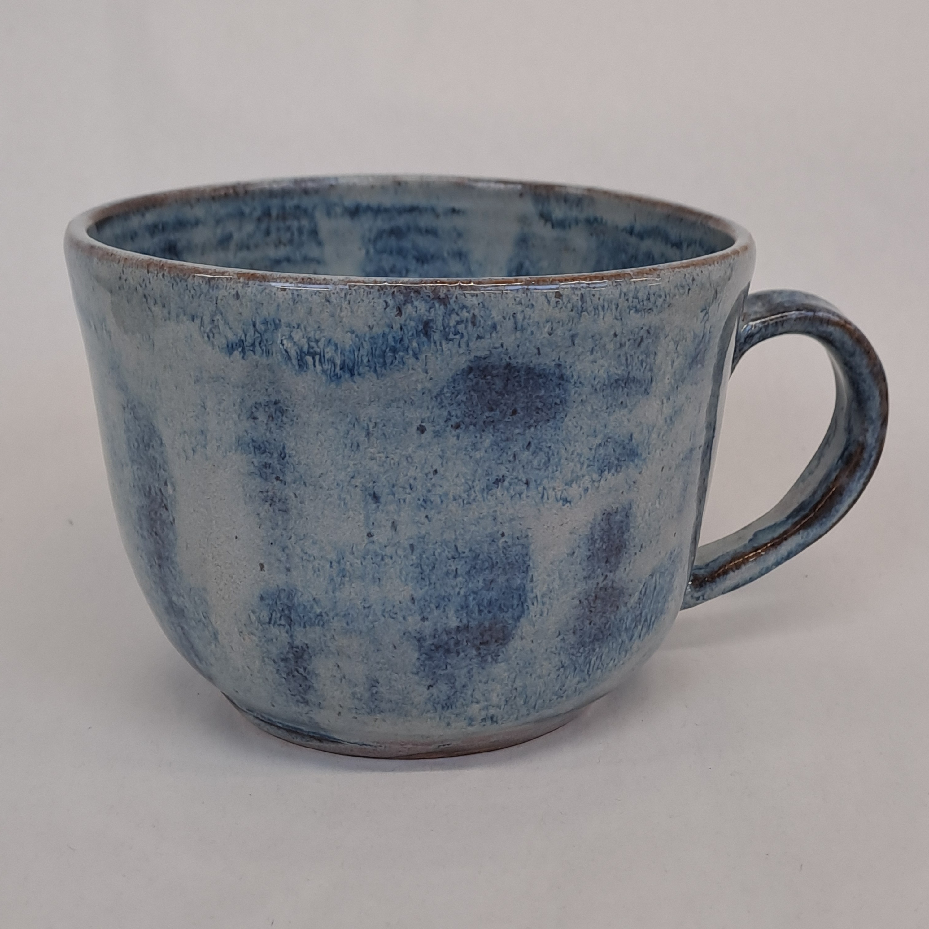 Blue rutile over toasted sage | glazeshare