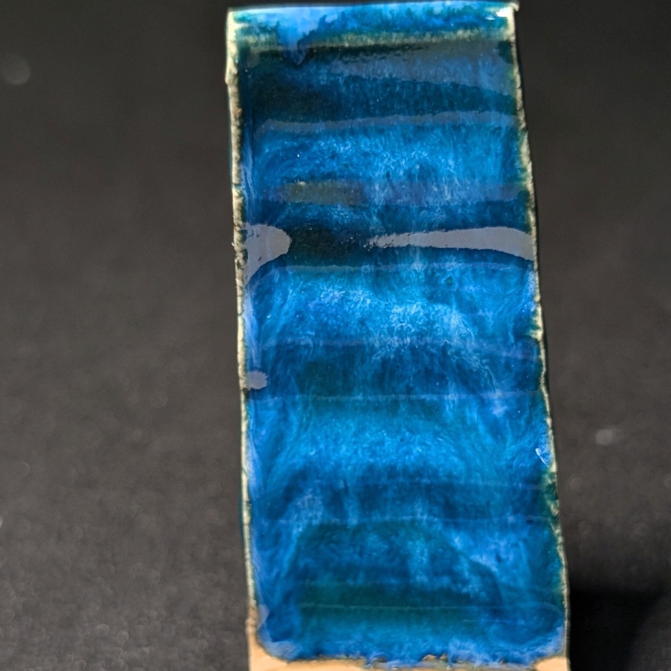 Power Turquoise and Blue Surf | glazeshare