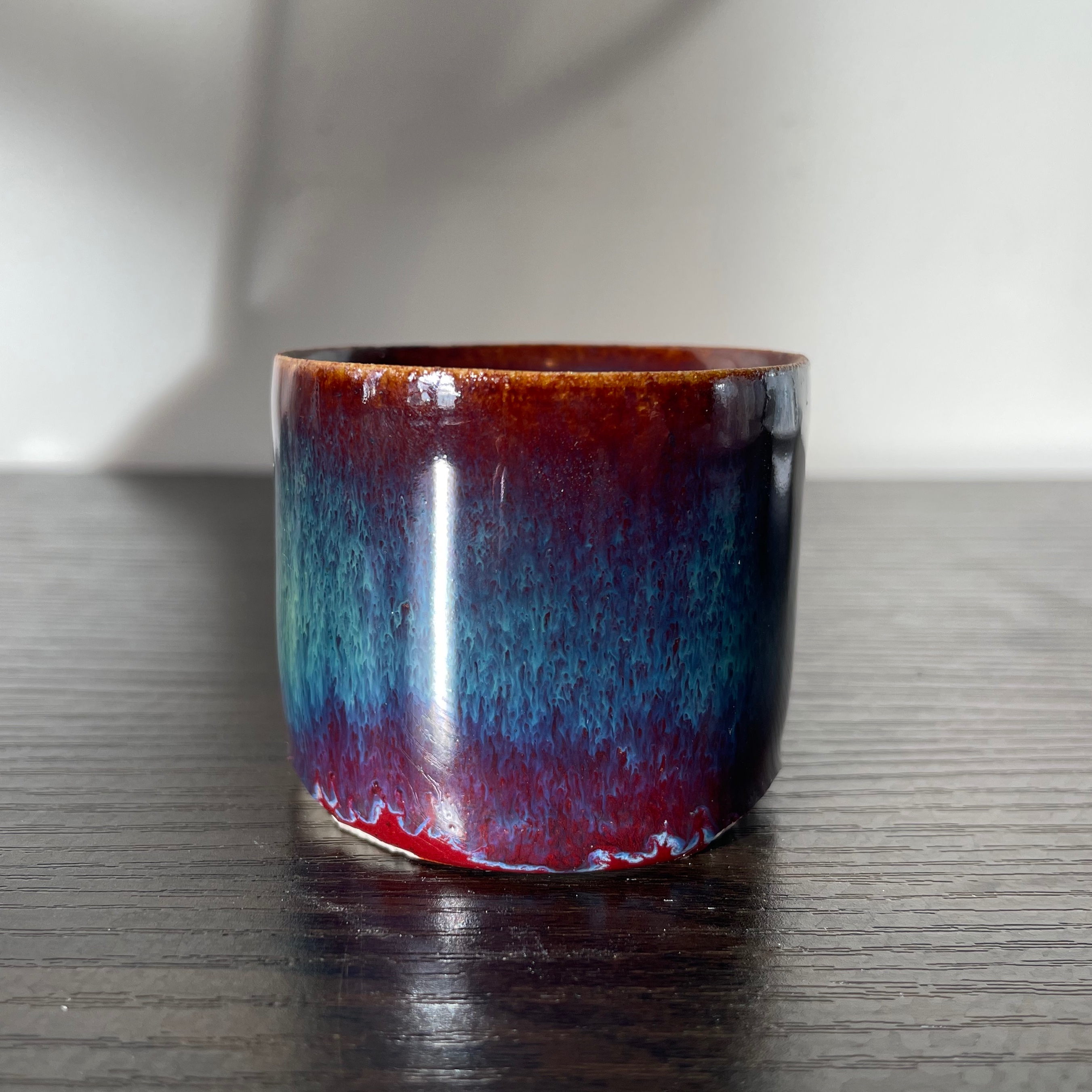 Seaweed over Deep Firebrick | glazeshare