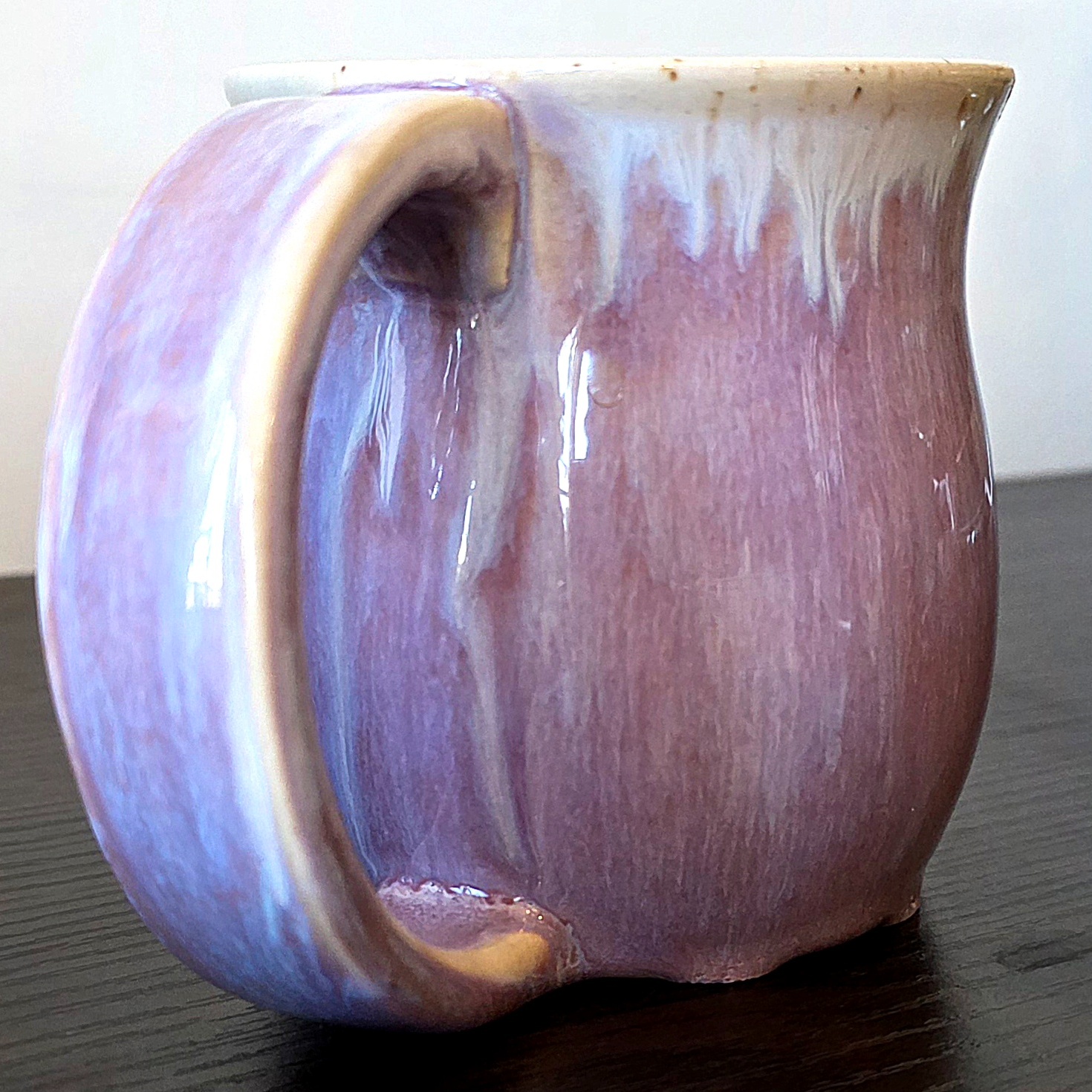 Lavender Mist over Micro Pearl | glazeshare