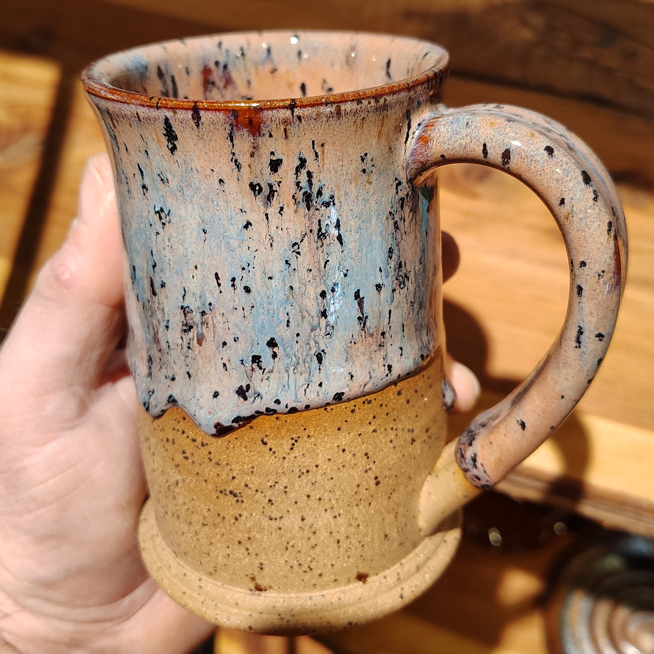 Peppered plum and arctic blue | glazeshare