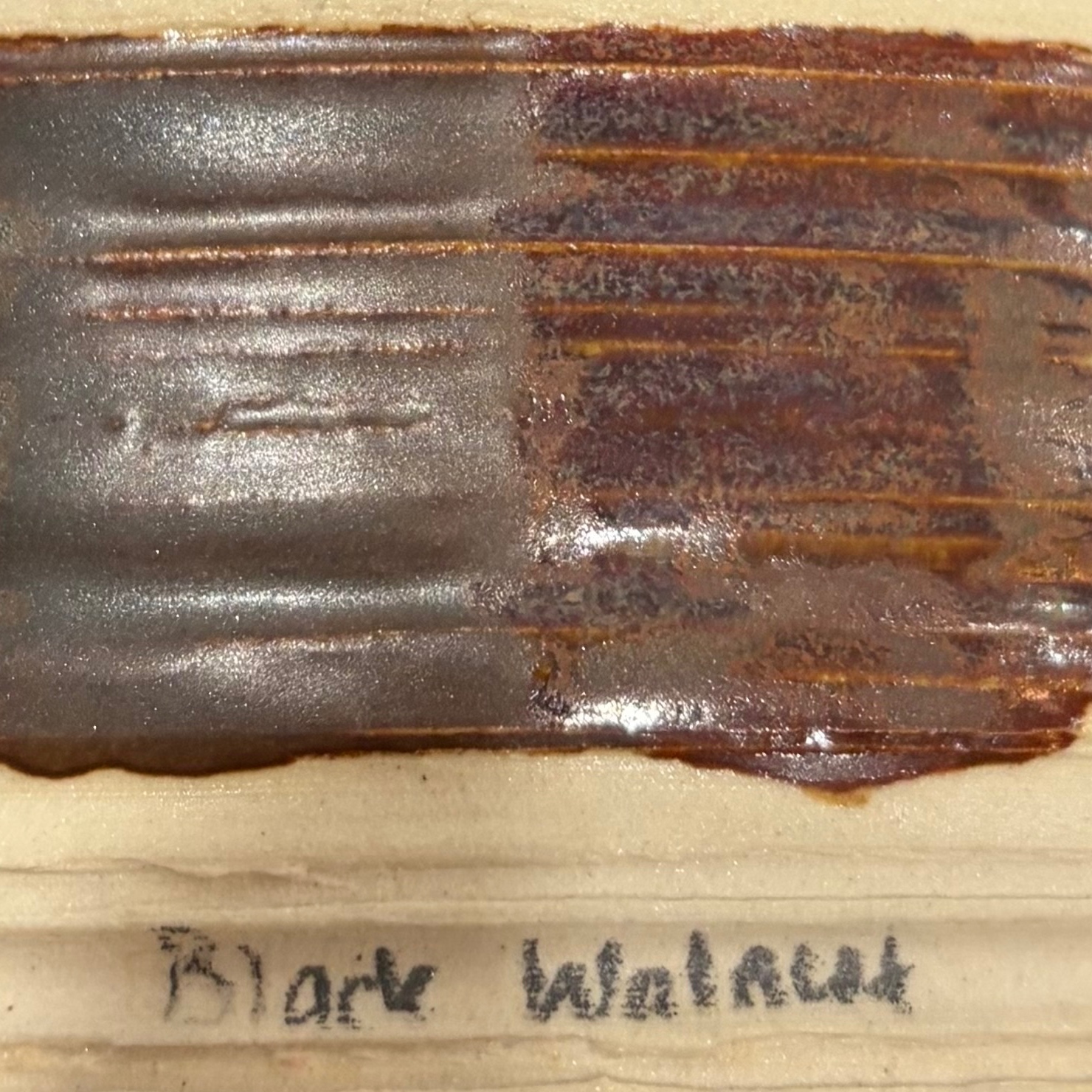 Smokey Merlot over Black Walnut | glazeshare