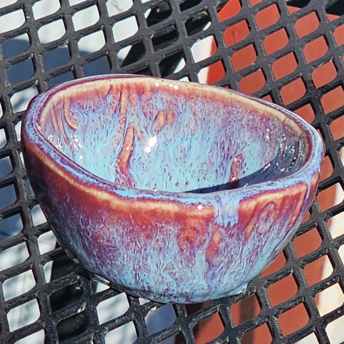 Blue Flame and Lemon Drop and Prisma Green | glazeshare