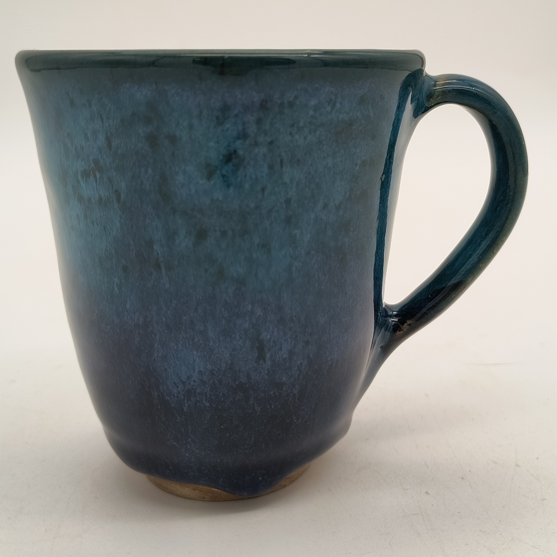 Power turquoise with blue jasper art | glazeshare
