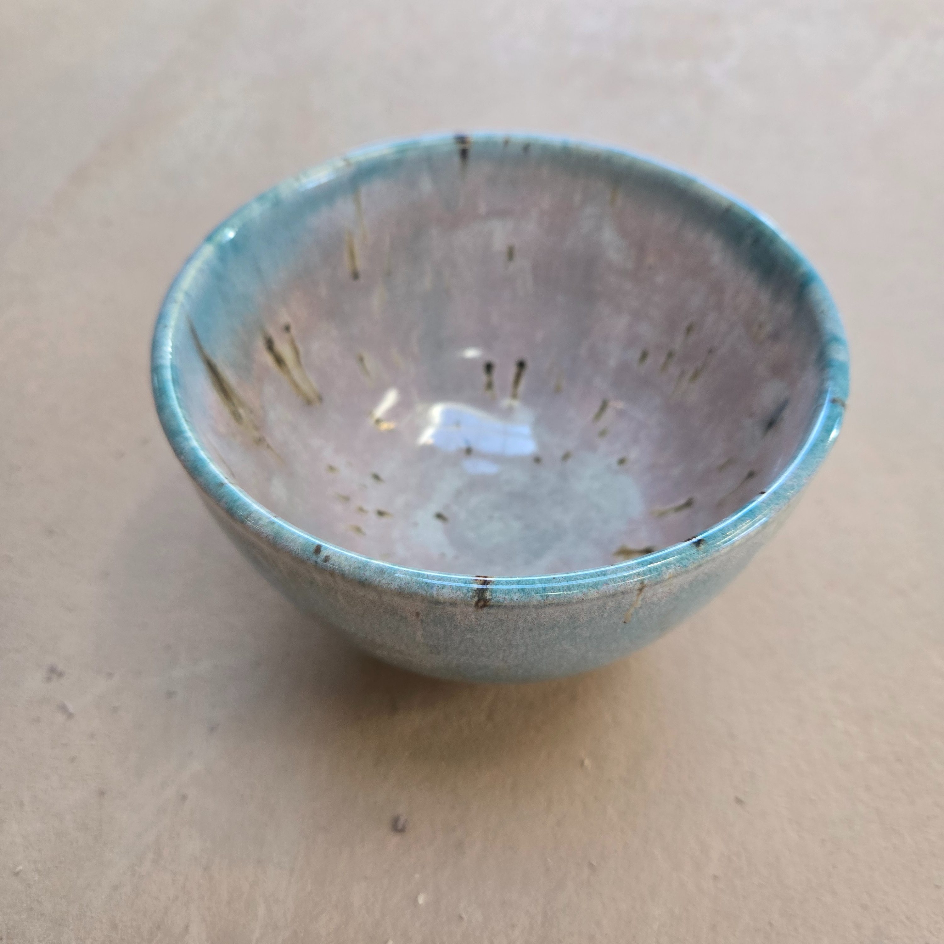 Teal Drift over River Birch | glazeshare