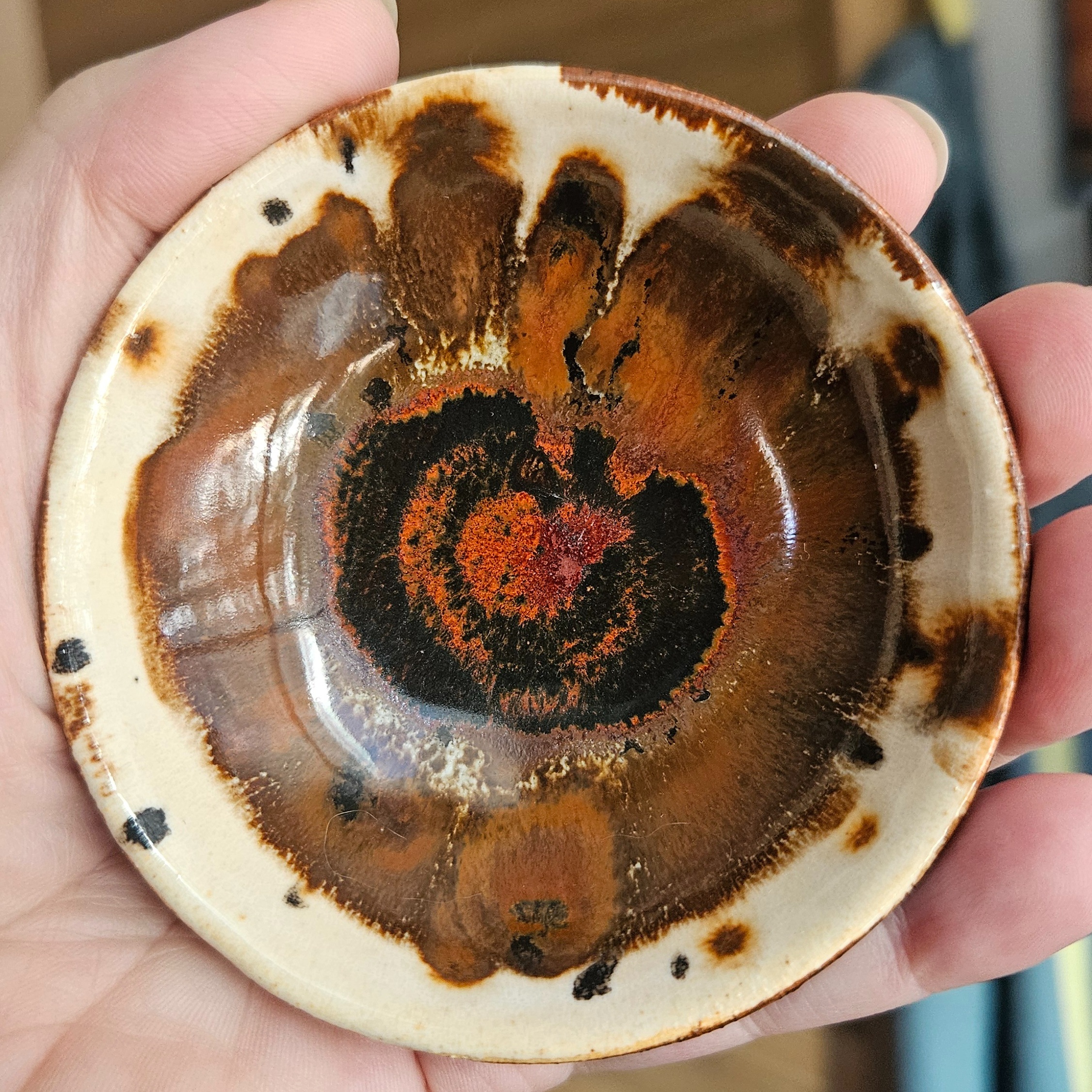 Cheetah and Copper Float | glazeshare
